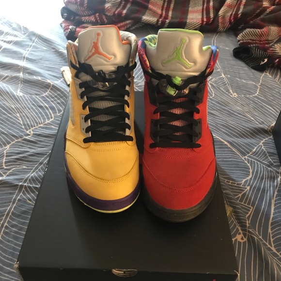 Jordan | Shoes | Jordan 5s What The 5s Are Size 15 Asking 20 Easter 5s ...